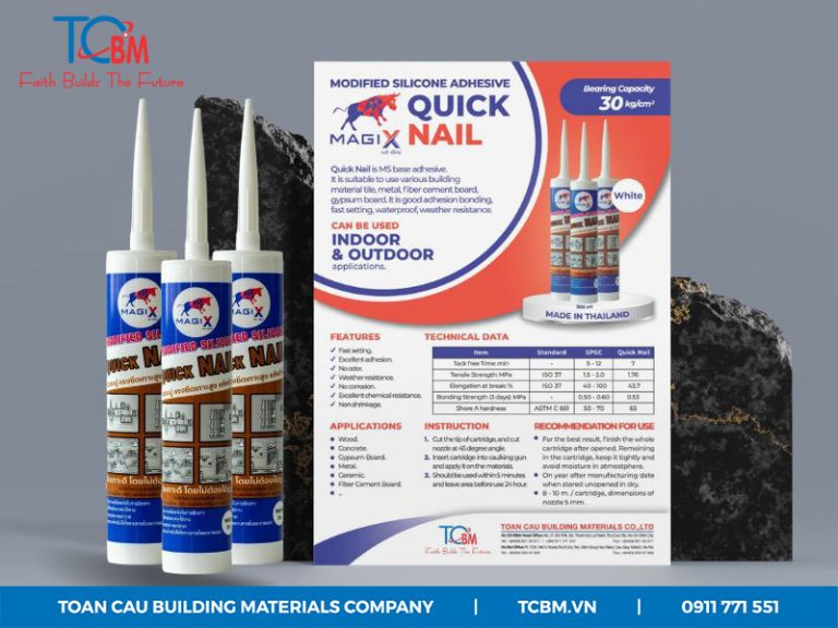 Keo đa năng bò húc Quick Nail được TOÀN CẦU phân phối ủy quyền và tiếp ...
